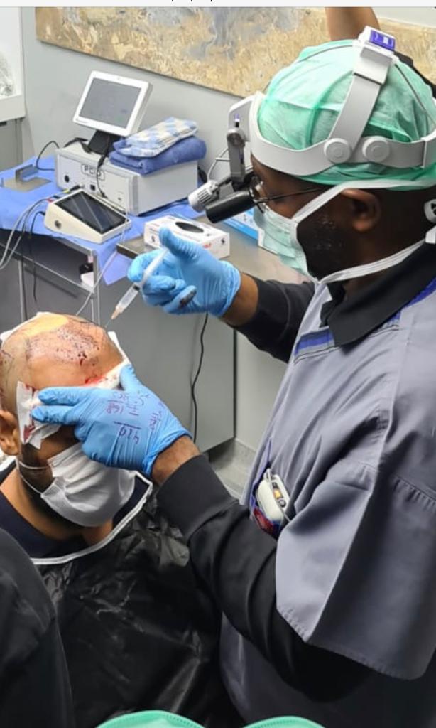 Dr Mwamba - Discussion - Talk – Hair loss treatment